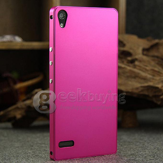 Ultra-thin Luxury Aluminum Metal Case Cover for Huawei Ascend P6