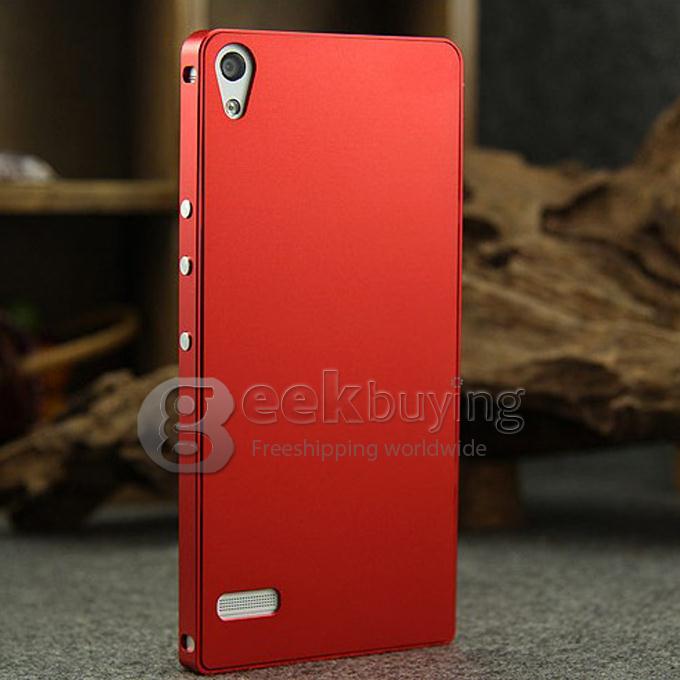 Ultra-thin Luxury Aluminum Metal Case Cover for Huawei Ascend P6