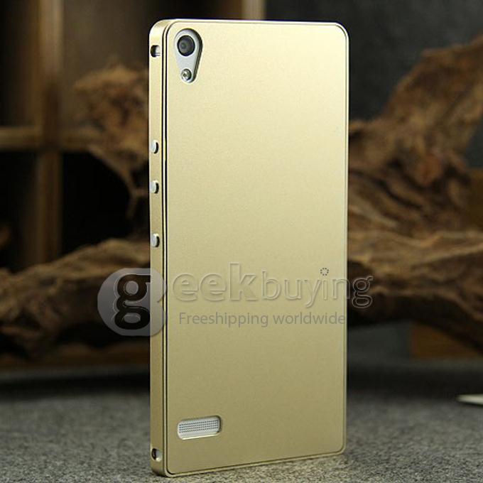 Ultra-thin Luxury Aluminum Metal Case Cover for Huawei Ascend P6