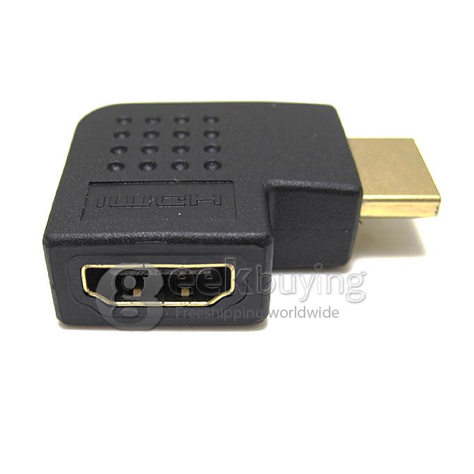 HDMI Extend Adapter Converter HDMI Male to HDMI Female L Shape