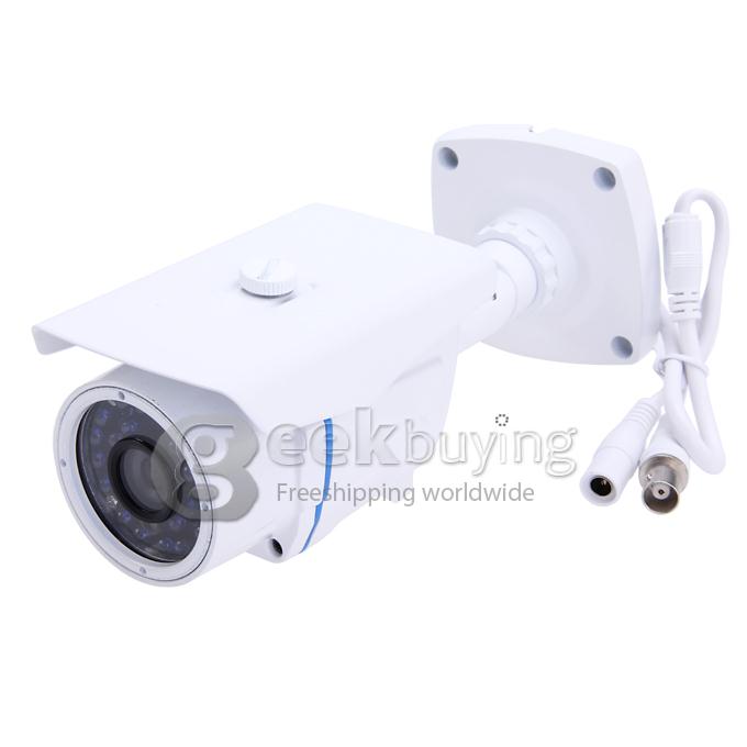 Outdoor 700TVL 1/3 CMOS 24 IR LEDs Waterproof CCTV Camera