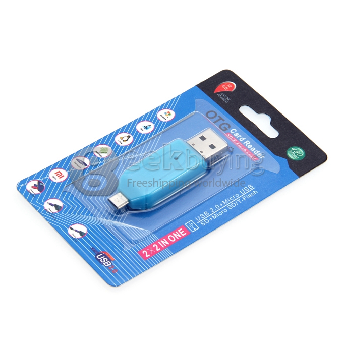 OTG/USB Smart SD/T-FLASH Card Reader Connection Kit