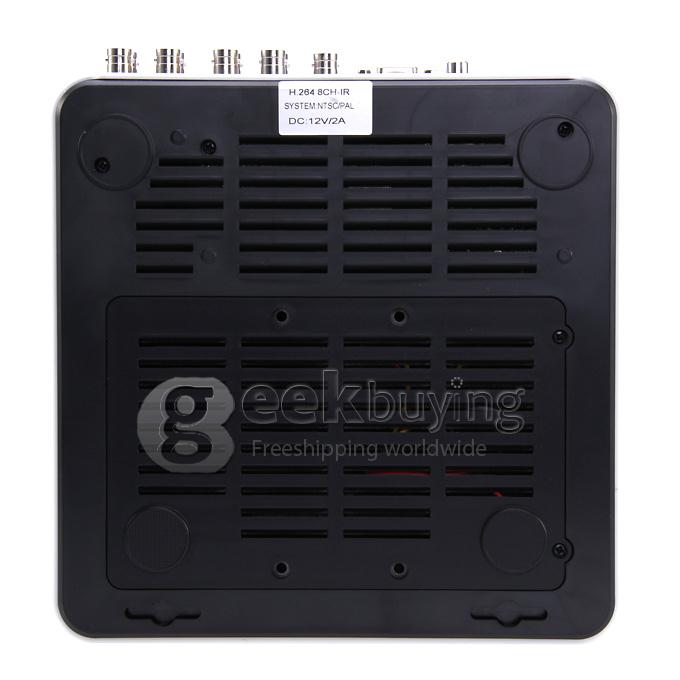 New H.264 D1 8CH CCTV DVR Network HDD Digital Video Recorder