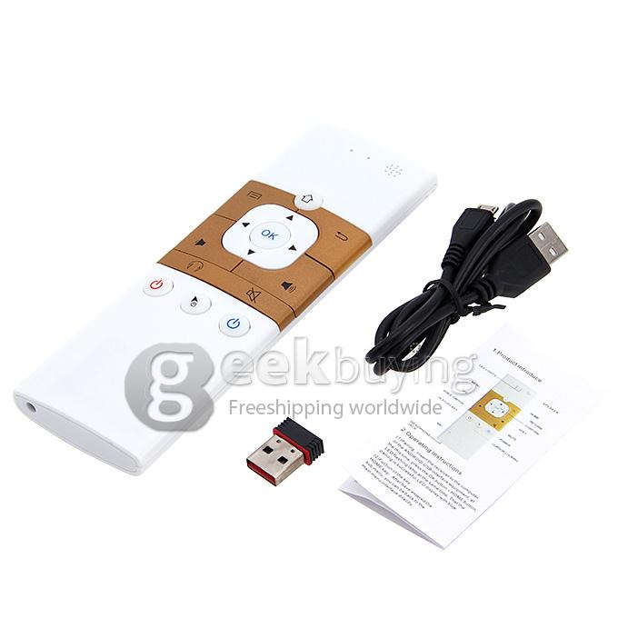 2.4GHz 3D Air Mouse 6-Axis Inertia Sensors Motion Sensing Games Mic