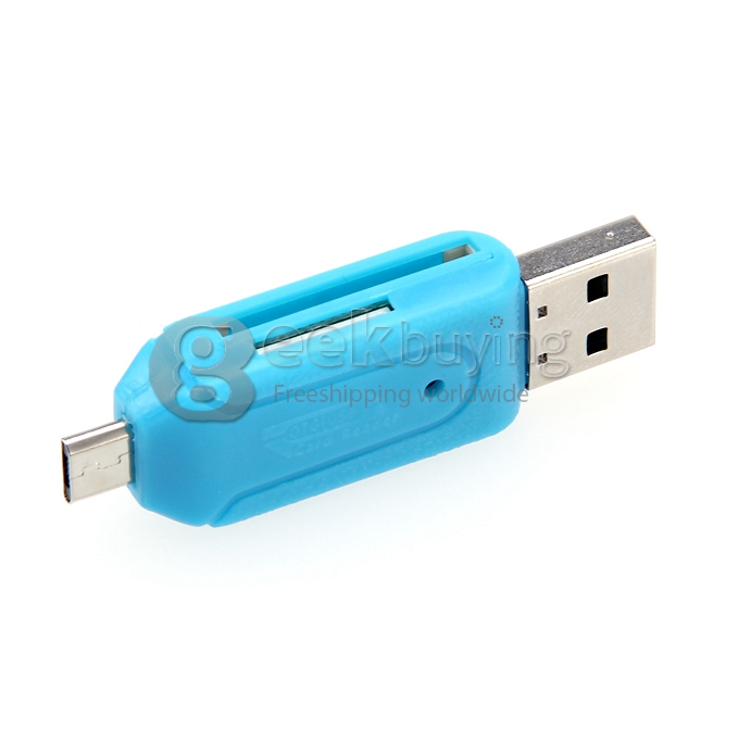 OTG/USB Smart SD/T-FLASH Card Reader Connection Kit