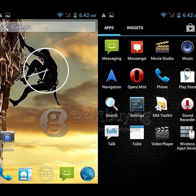 Hummer H5 4" IPS Android 4.2 512MB+4GB MTK6572A 3G phone