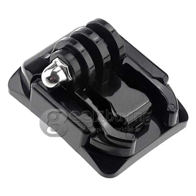 3in1 Helmet Arm Kit+Curved Mount 3M Pad for GoPro Hero 3+ 3 2 1 SJ4000