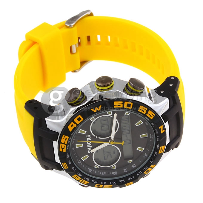 SHHORS 80071 Unisex Multi-function Water Resistance Sports Watch