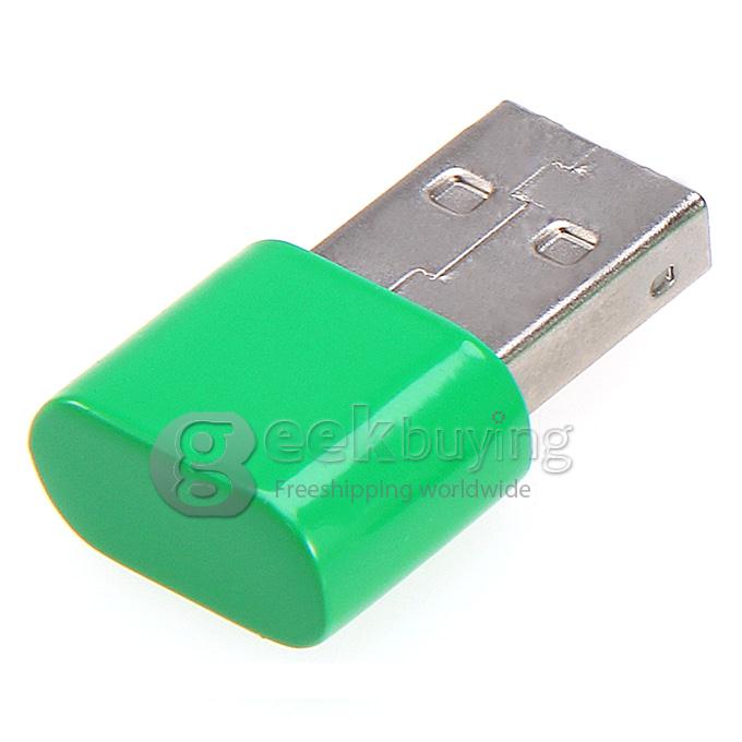 32G USB Flash Disk Memory Stick Drive with Blink CZ Diamond Green