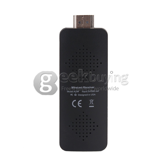 Measy A2W Android 4.0 OS EZCast Wifi Display Dongle Miracast DLNA - Black