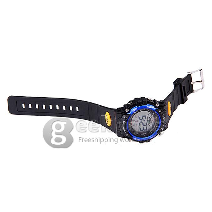 iTaiTek 812 Round Digital Sports Watch with Plastic Strap