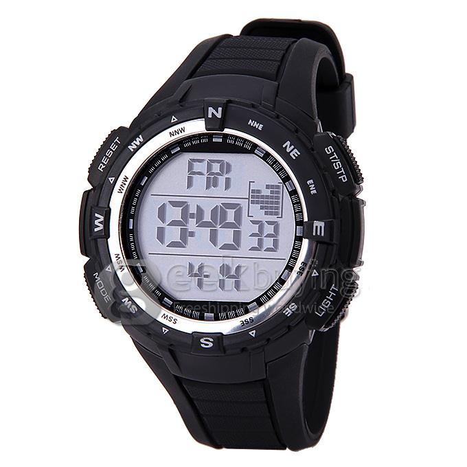 SHORS 796 Unisex LED Digital Sport Watch with Silicone Strap