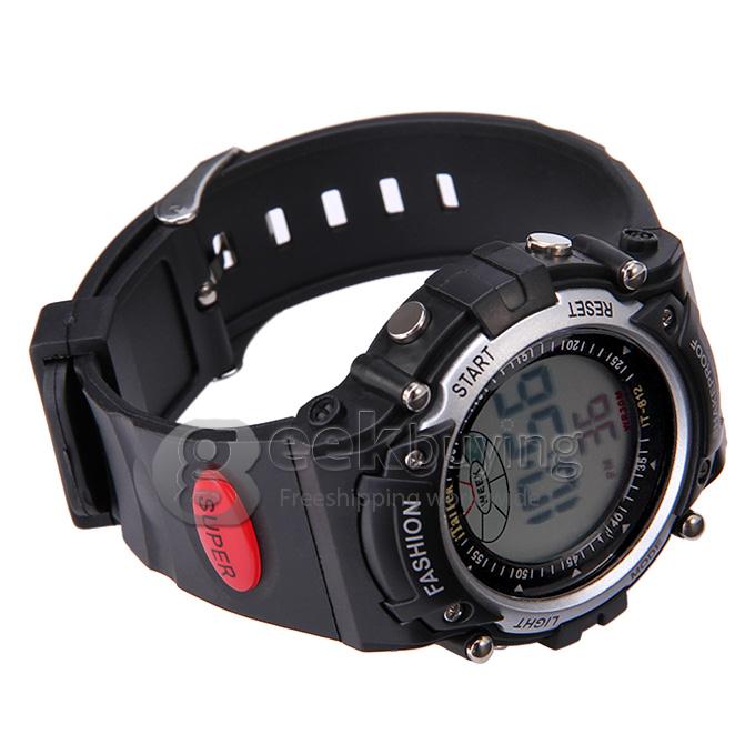 iTaiTek 812 Round Digital Sports Watch with Plastic Strap
