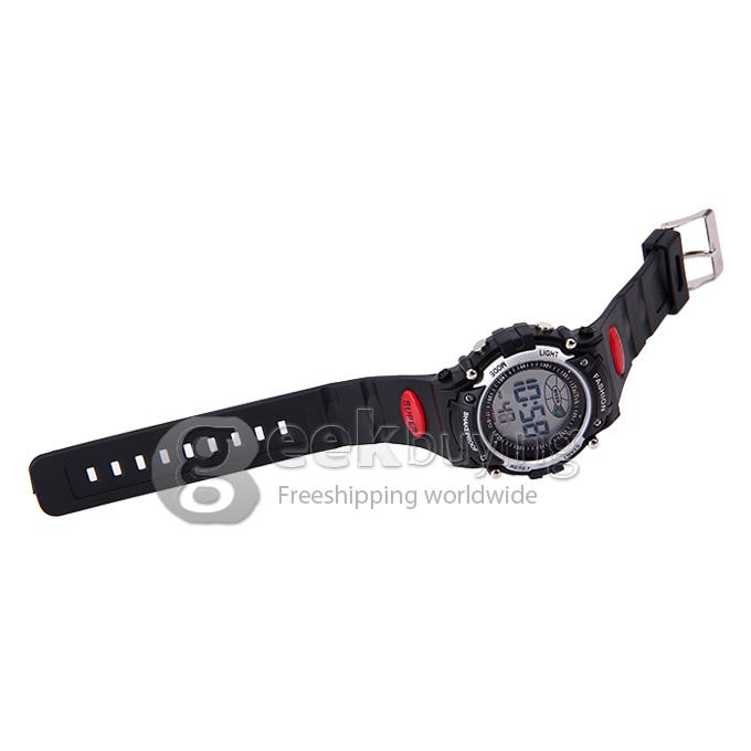 iTaiTek 812 Round Digital Sports Watch with Plastic Strap