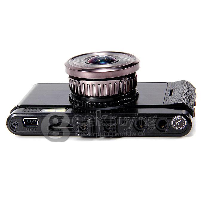 GT100 Allwinner A10 140 Degree 2MP CMOS Car DVR Recorder Full HD 1080P ...