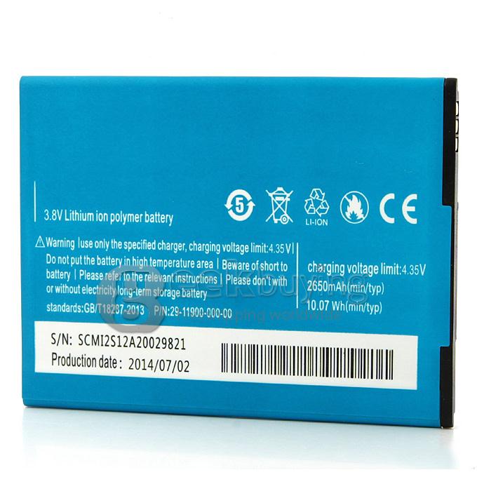3.8V 2650mAh Li-ion Battery for Elephone P2000/Elephone P2000C