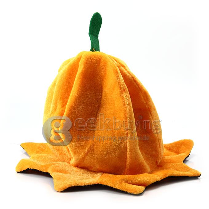Halloween Themed Pumpkin Hat Soft and Comfy Laughed Pumpkin Lint Cap