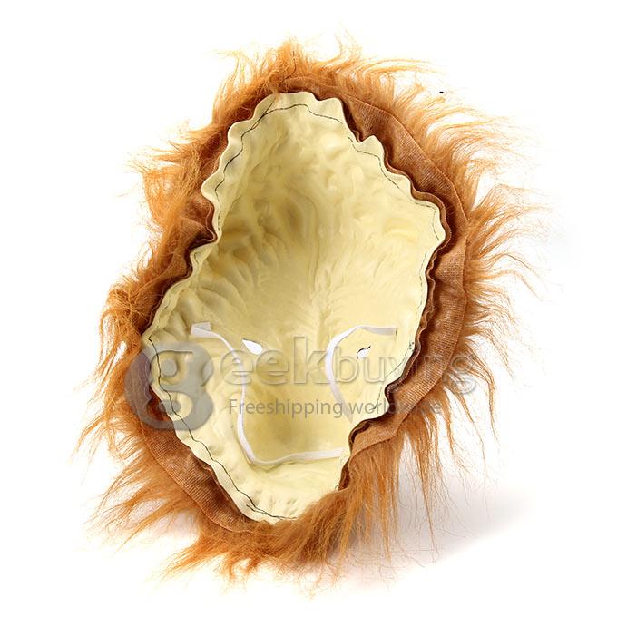Halloween Soft EVA Lion Mask Trick Toy Horror Props