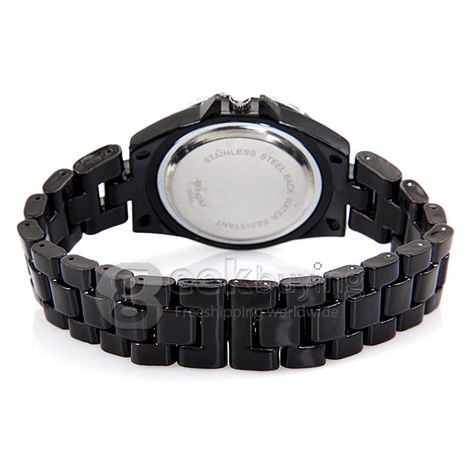 DIGU D033G Ceramic Analog Quartz Wrist Watch Couple Watches