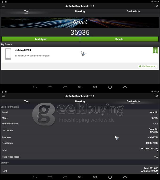 CS928 RK3288 Quad Core 1.8GHz Android 4.4 TV Box 2G/16G 5.0MP Camera