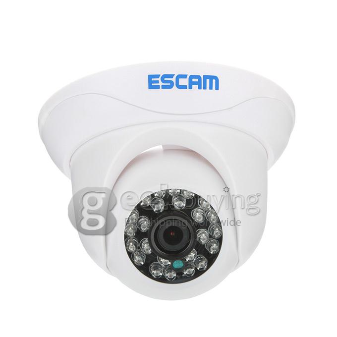 ESCAM QD500 CMOS 3.6mm Lens Waterproof Network P2P IP Camera Dome