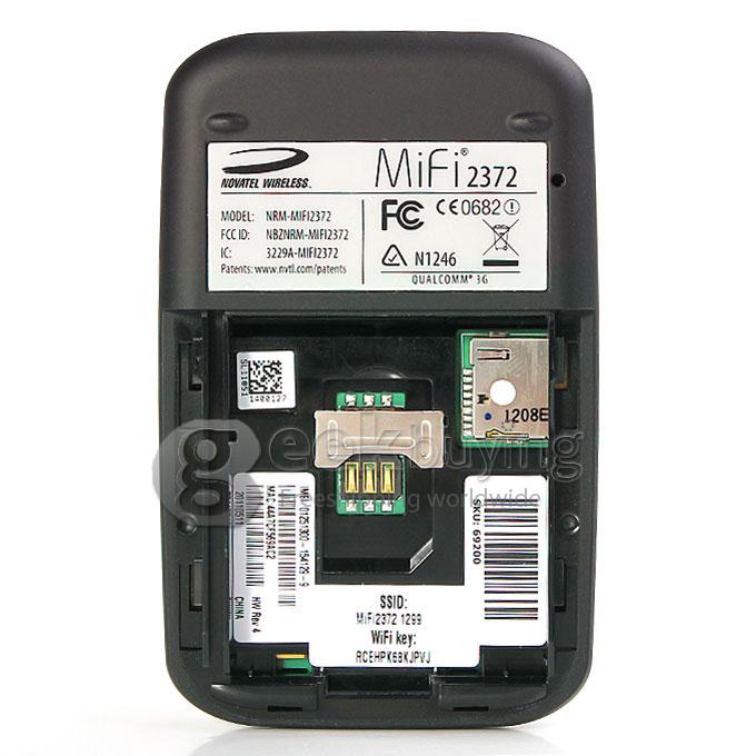 MiFi2372 WCDMA 3G Wireless Mobile Broadband Hotspot WIFI Router