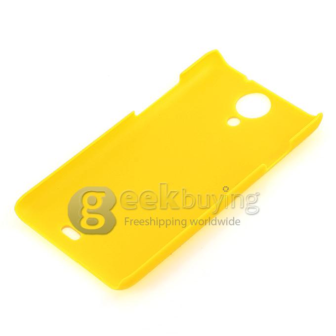 Protective Hard Case Snap-on Cover Shell for Mpie Mini 809T - Yellow