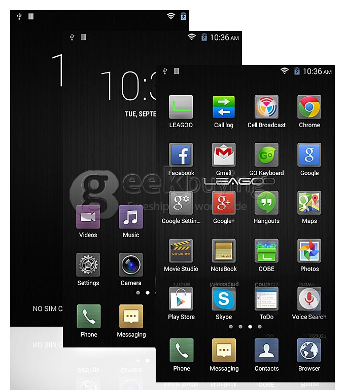 Leagoo Lead 3S QHD MTK6582 4.5" Smartphone Android 4.4 1GB 8MP 3G/GPS