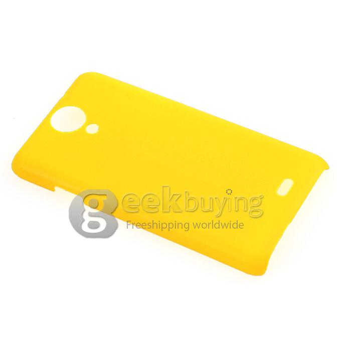 Protective Hard Case Snap-on Cover Shell for Mpie Mini 809T - Yellow