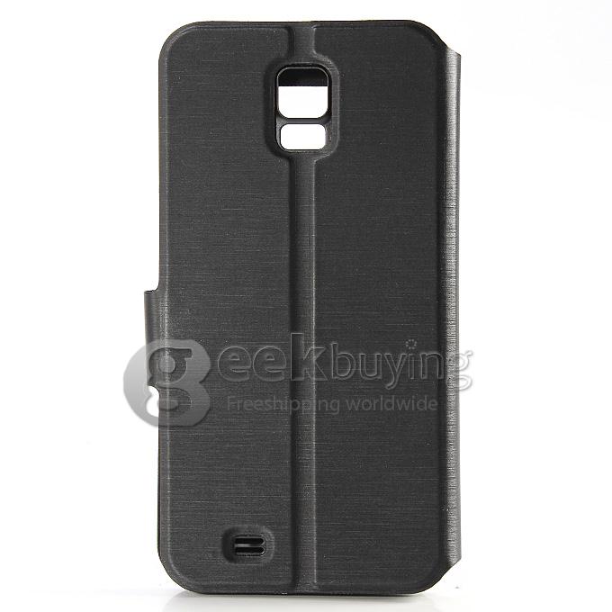 Protective PU Leather Hard Case Cover Shell for MPIE C5000 - Black