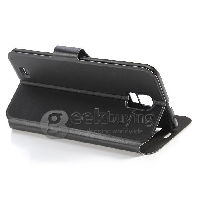Protective PU Leather Hard Case Cover Shell for MPIE C5000 - Black