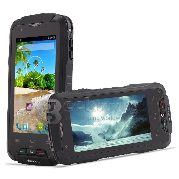 Huadoo V3 IP68 MTK6582 4.0 Inch 1GB+8GB 8.0MP 3G GPS Smartphone