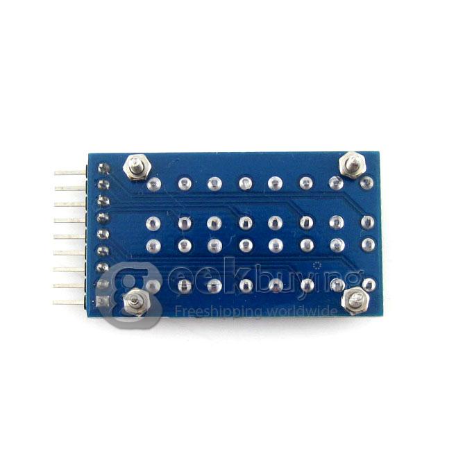 8 Single Push Button in 1 Board 4*2 2*4 Matrix Keyboard Single Key