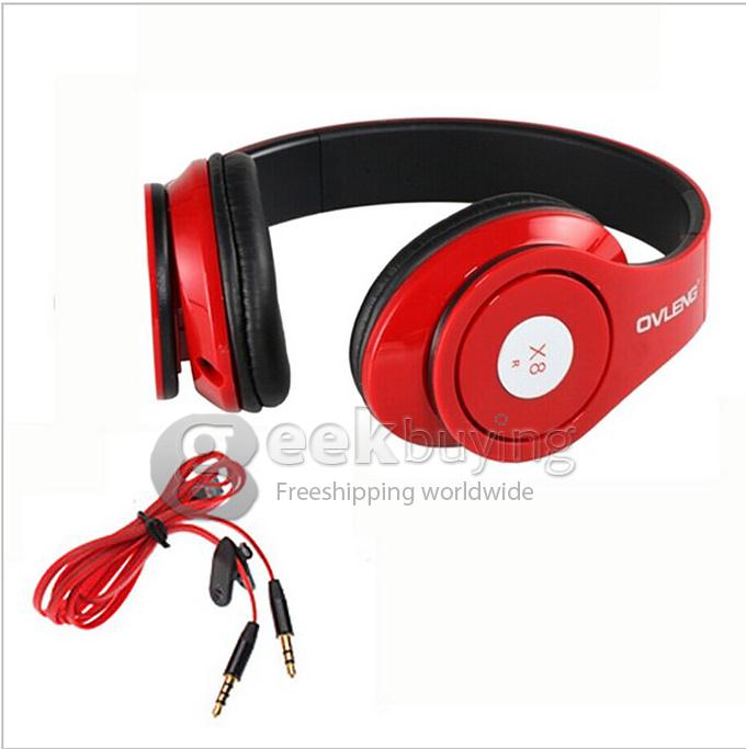Ovleng X8 Earphones Stereo Headphone Gaming Headset with Mic