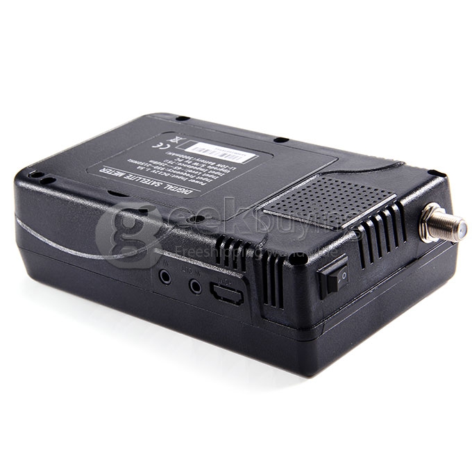 Satlink WS-6906 3.5" DVB-S FTA Digital Satellite Meter