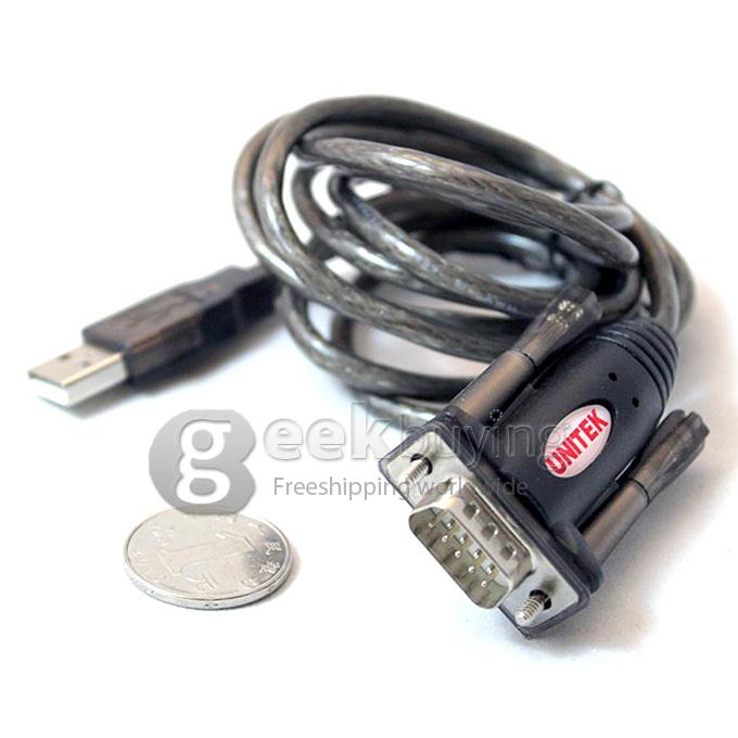 Unitek Y-105 USB Male to RS232(DB9) Serial Cable Adapter Line