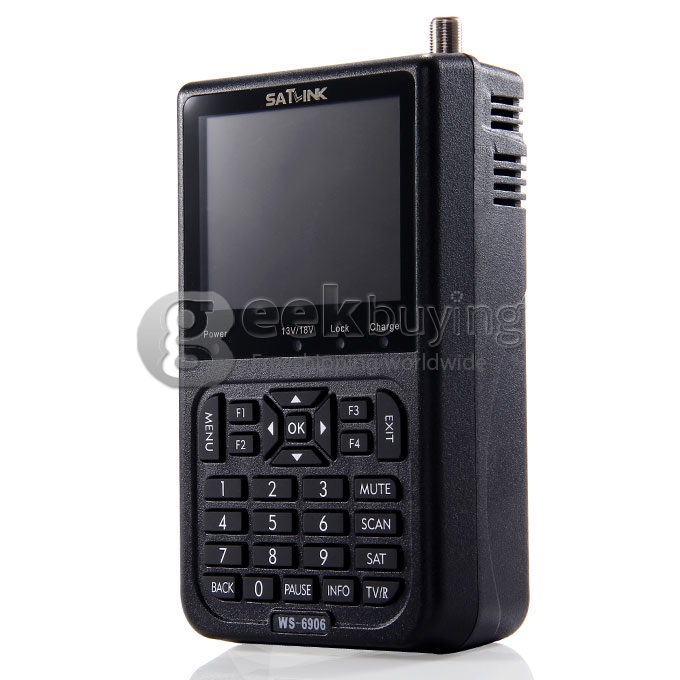 Satlink WS-6906 3.5" DVB-S FTA Digital Satellite Meter
