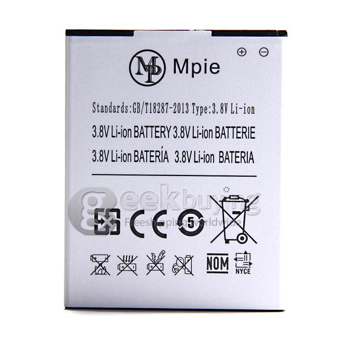 3.8V 3000mAh Rechargeable Lithium-ion Battery for Mpie MP-T6S