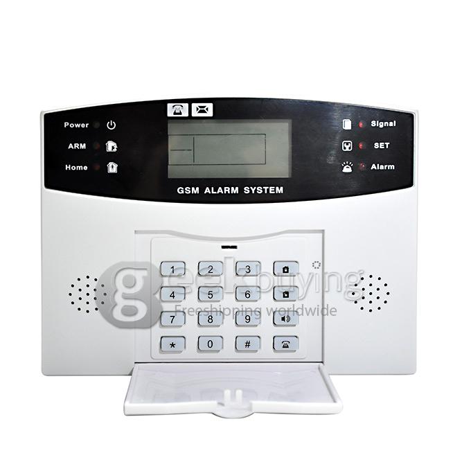 GSM 108 Zones Wireless & Wired Voice Home Alarm Security System