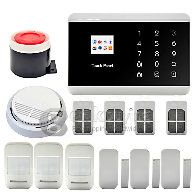 YA-8218-GSM-3 App Controlled Wireless&Wired GSM PSTN Home Alarm