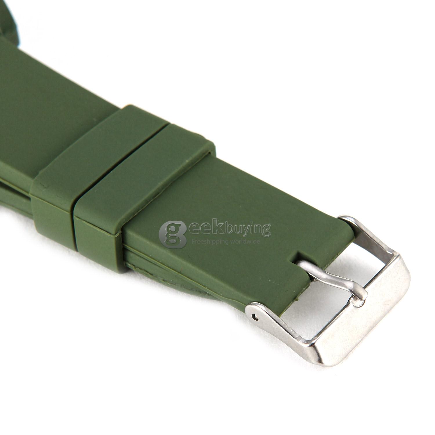 SHHORS 801 LED Rubber Band Digital Sport Quartz Watch for Man