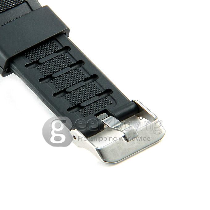 SHHORS 805 LED Rubber Band Digital Quartz Sport Wrist Watch for Man