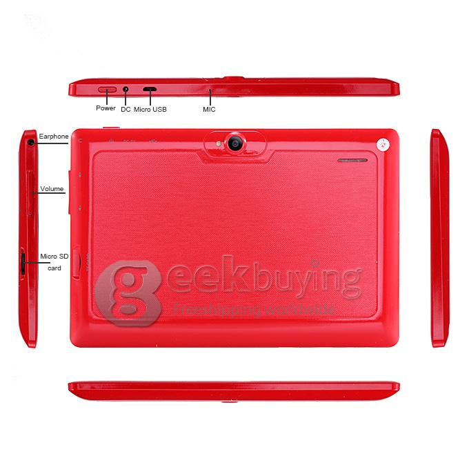 Q90 Allwinner A23 7 Inch Tablet PC Android 4.4 OS