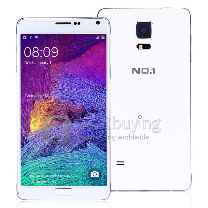 NO.1 Note 4 5.7inch MTK6582 Android 4.4 1GB 8GB 8MP+5MP Smartphone