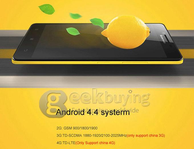 Lenovo Lemo K3 Qualcomm MSM8916 Quad Core 64bit 4G LTE Smartphone 5.0"