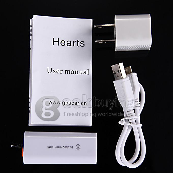 Hearts Smart GPS Tracker Supports SIM Card and Low-energy Consumption