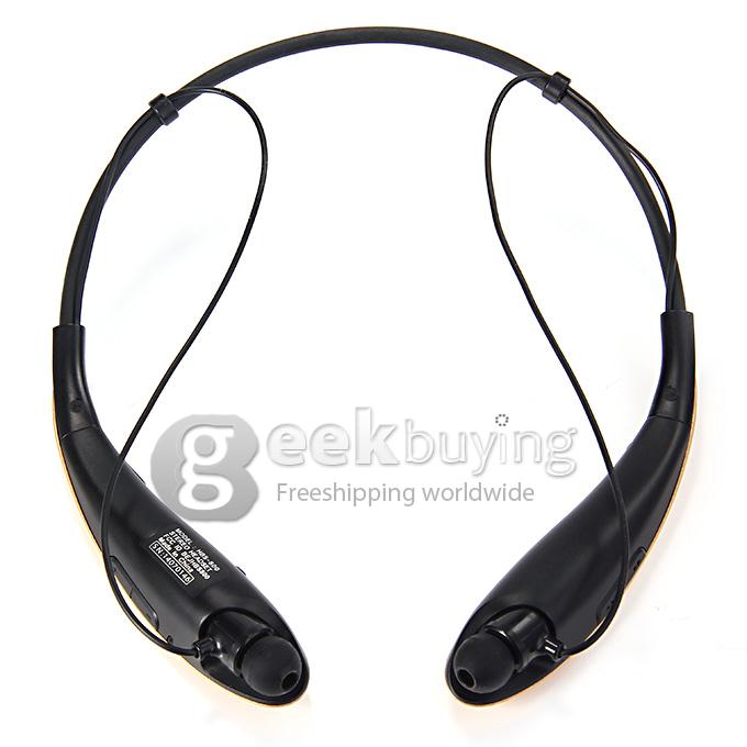 HBS-800 Bluetooth Wireless Headset Headphone Neck Earphone Mic