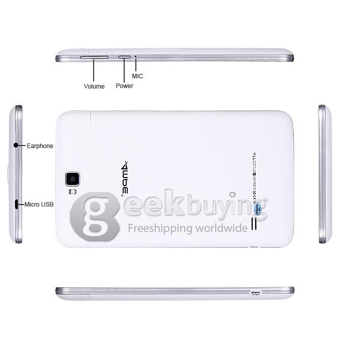 AMPE A77 3G Phone Call Tablet PC Android 4.2 IPS Screen BT GPS