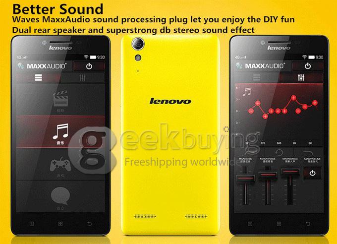 Lenovo Lemo K3 Qualcomm MSM8916 Quad Core 64bit 4G LTE Smartphone 5.0"