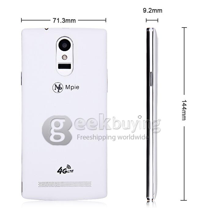 MPIE G7 MTK6582 5.0" 4G Smartphone 2GB+8GB Fingerprint Identification